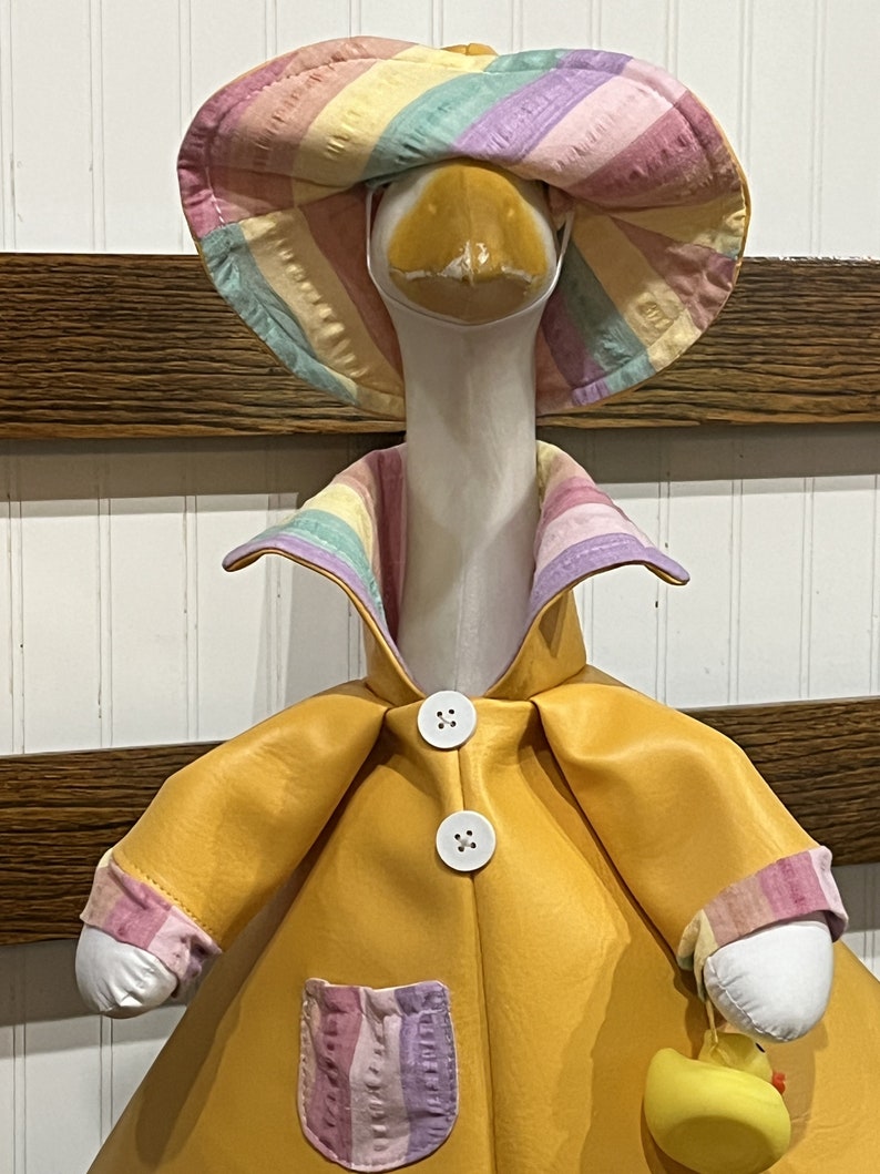 Gary Goose Needed a Yellow Slicker Goose Outfit by Goose Clothes and ...