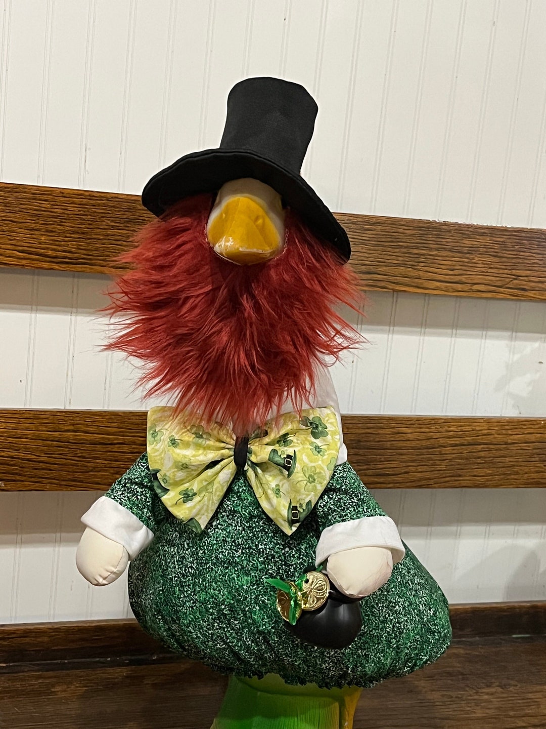 Goose Clothes and More: Bearded Leprechaun and His Pot O Gold Goose ...