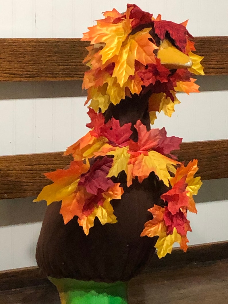 Goose Clothes and More: Colorful Autumn Leaves by Silly Goose - Etsy