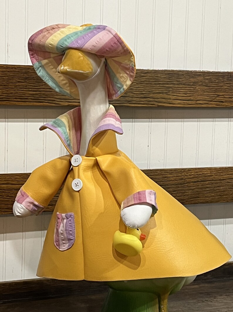 Gary Goose Needed a Yellow Slicker Goose Outfit by Goose Clothes and ...