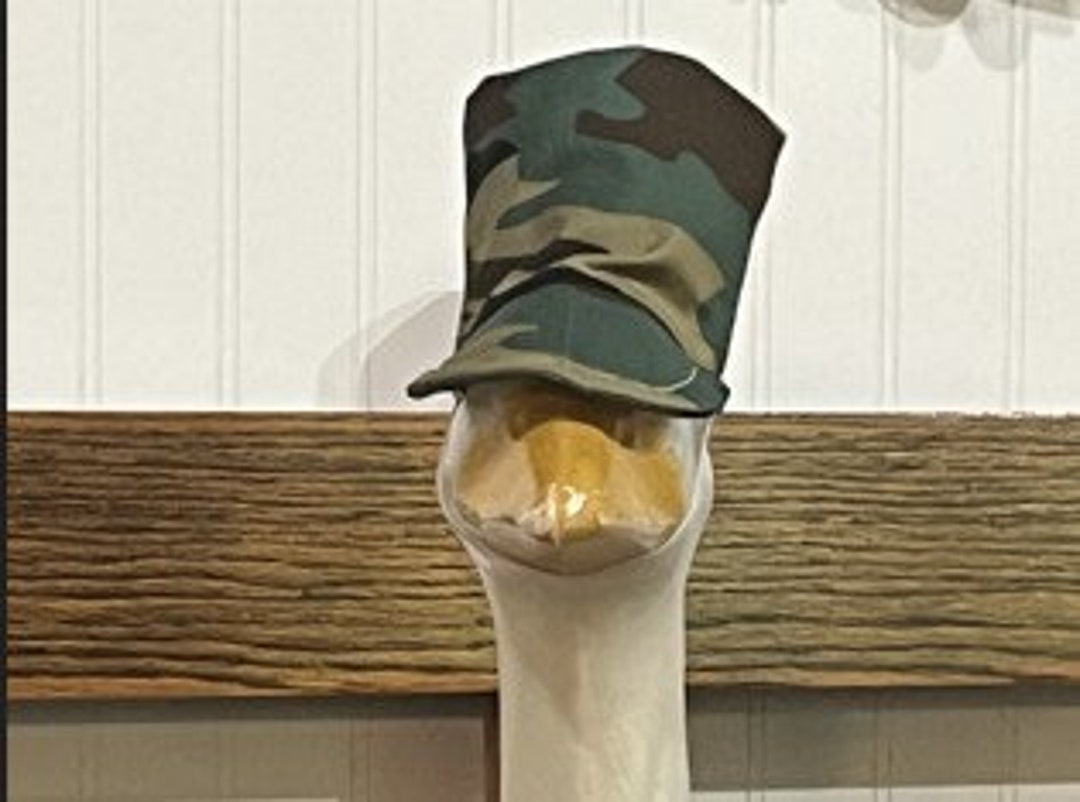 Army Goose Hat by Goose Clothes and More - Etsy