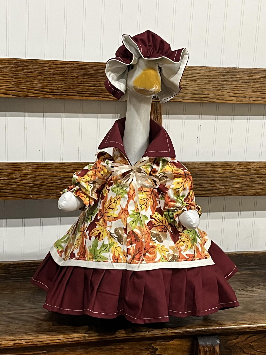 Goose Clothes and More: Flaming Fall Colors for Fall Goose Outfit by ...