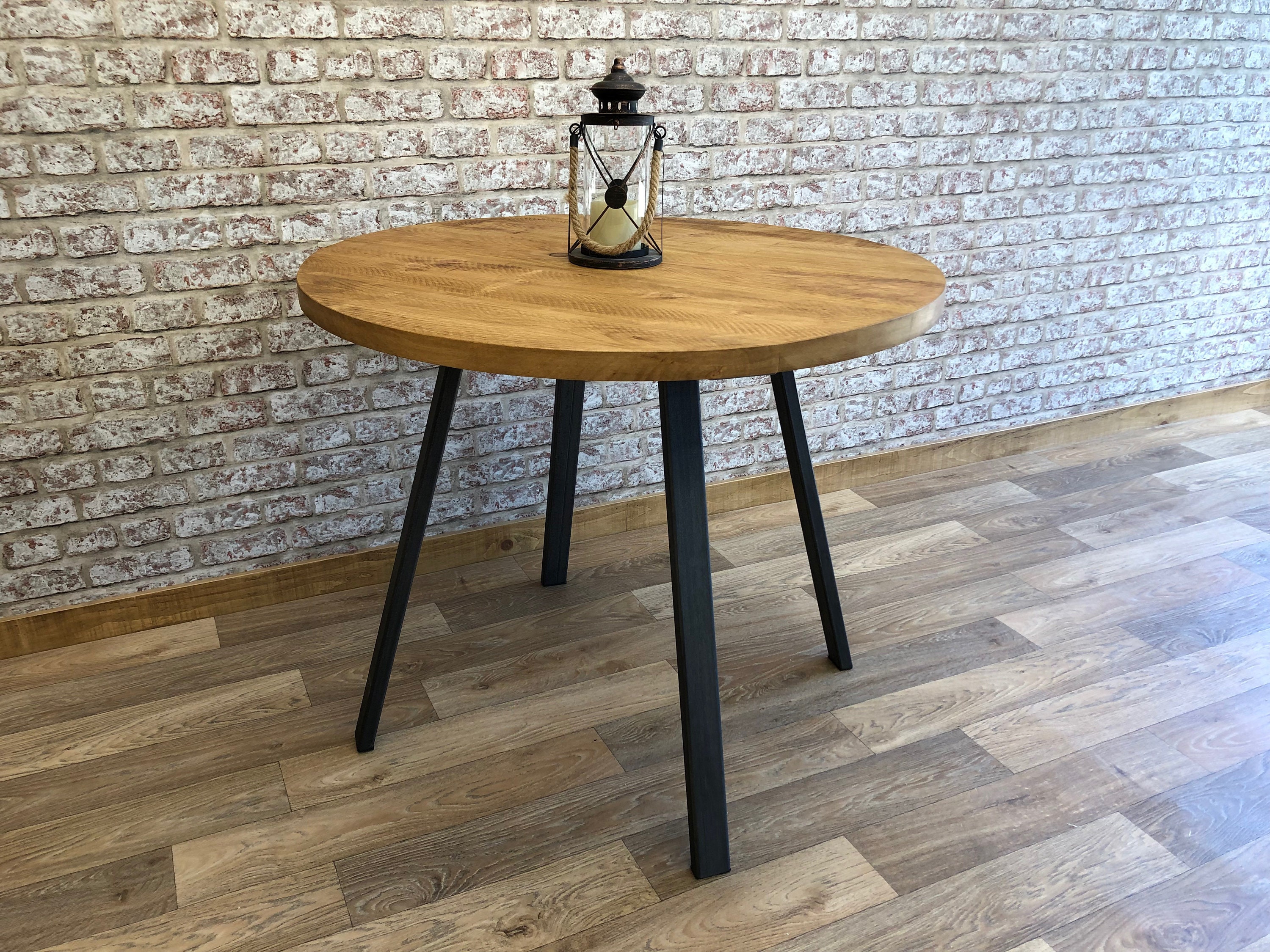 Round Dining Table A-frame Leg Kitchen Dining Table - Etsy UK