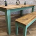 Rustic Reclaimed Farmhouse Dining Table, Farm House Table, Rustic ...
