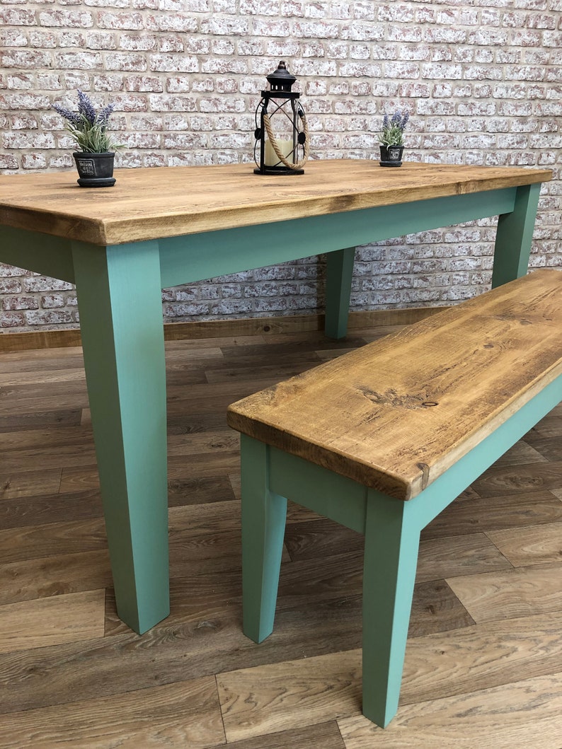 Rustic Reclaimed Farmhouse Dining Table Farm House Table | Etsy