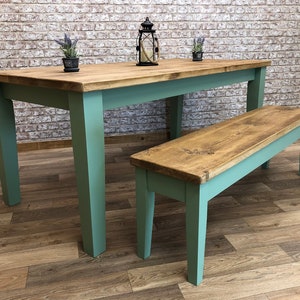 Rustic Reclaimed Farmhouse Dining Table, Farm House Table, Rustic ...