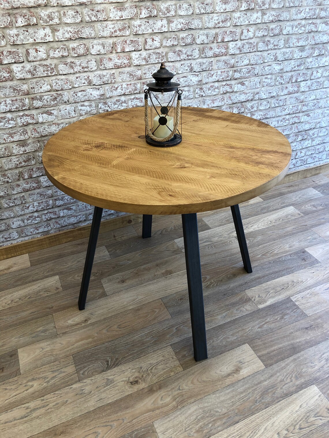 Round Dining Table A-frame Leg Kitchen Dining Table - Etsy UK