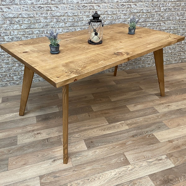 Scandi Dining Table - Etsy UK