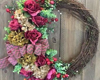 Victorian wreath | Etsy