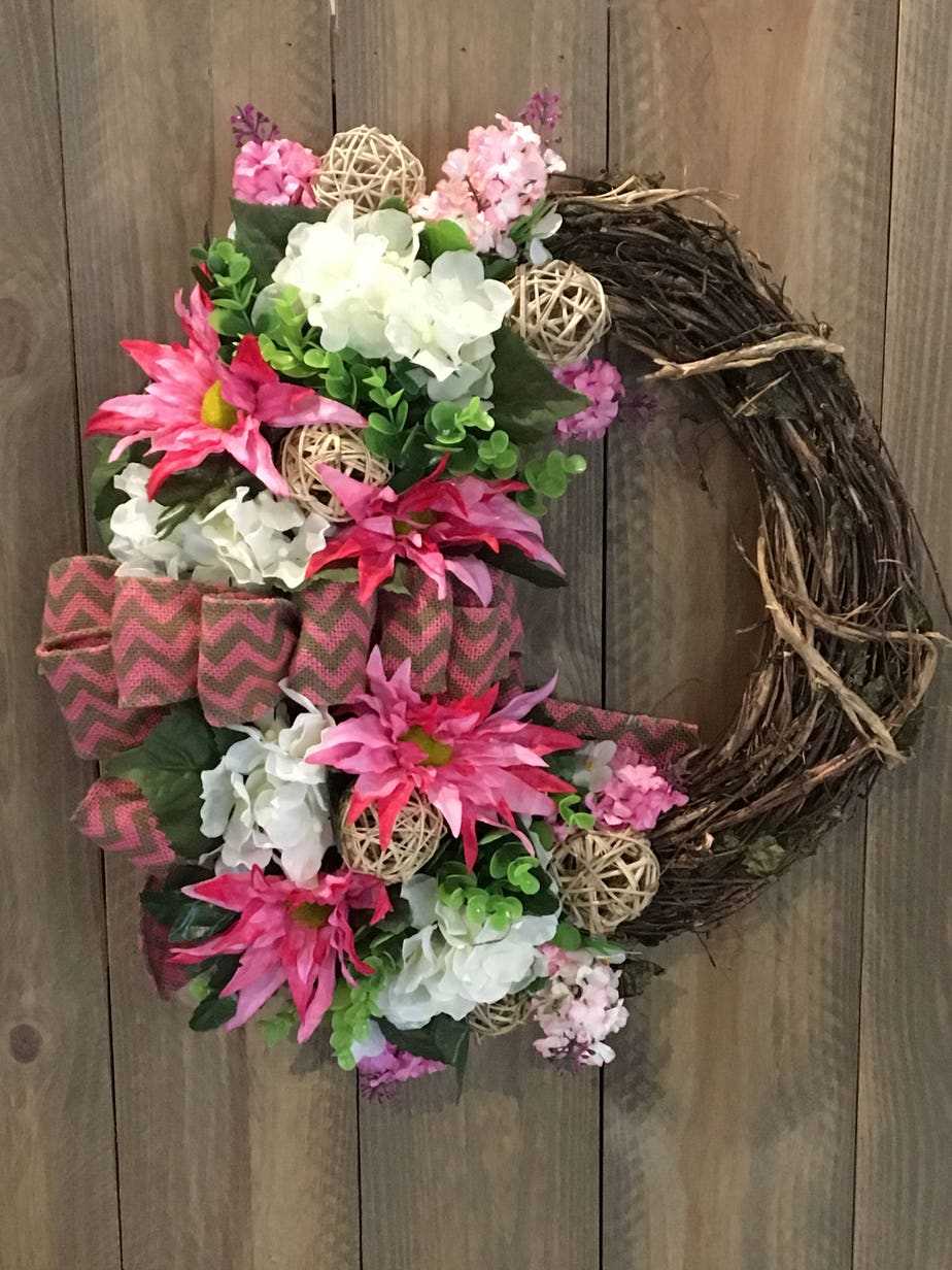 RusticEleganceWreath - Etsy