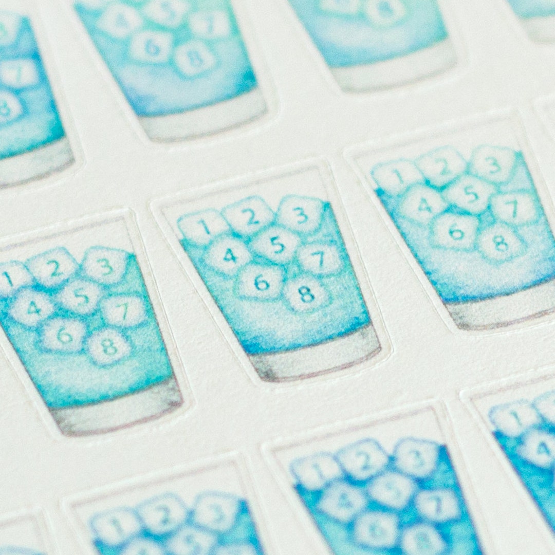 Hydrate ~ Daily Water Intake / Hydration Tracker - Watercolor Planner ...