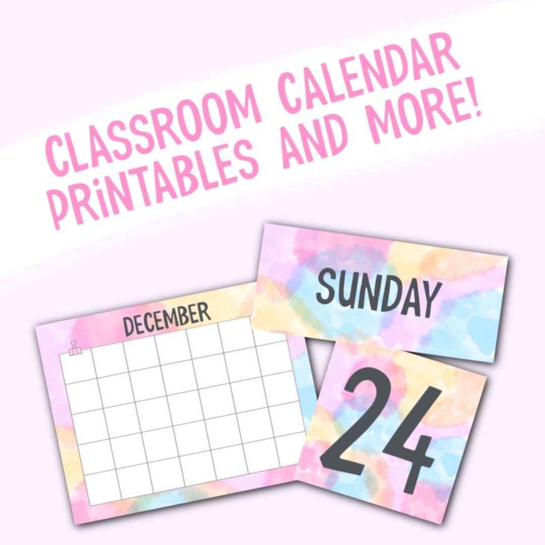 Classroom Calendars, Calendar, Printable, Classroom Printable ...