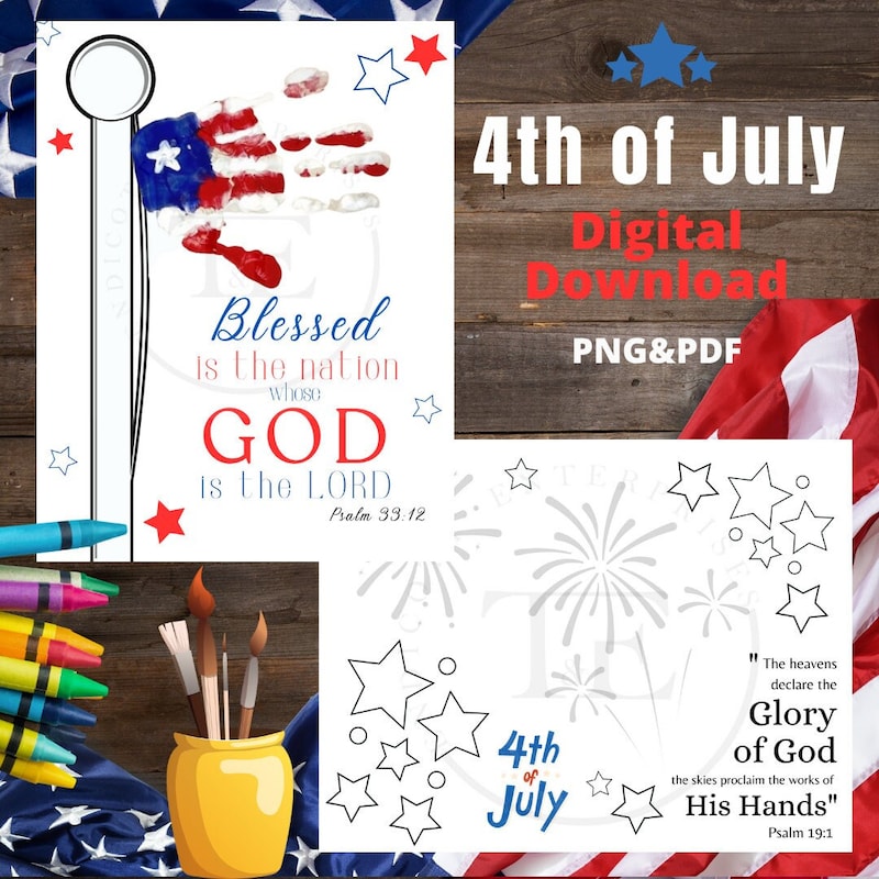 Jesus 4th of July Svg - Etsy