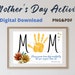 Mother's Day Handprint Art, Christian, Religious, Mommy Activity, Kids ...