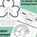St. Patrick's Day Christian Activity Coloring Pages (two) Father, Son ...