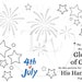 4th of July Christian Activity Coloring Painting Pages (two) Flag ...