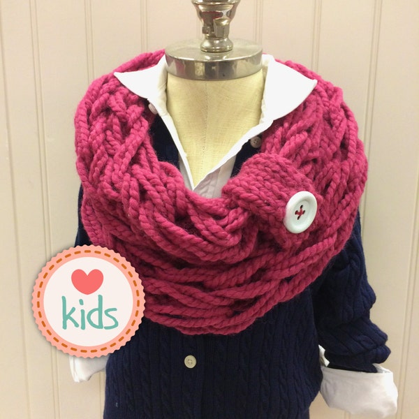 Child Infinity Scarf - Etsy