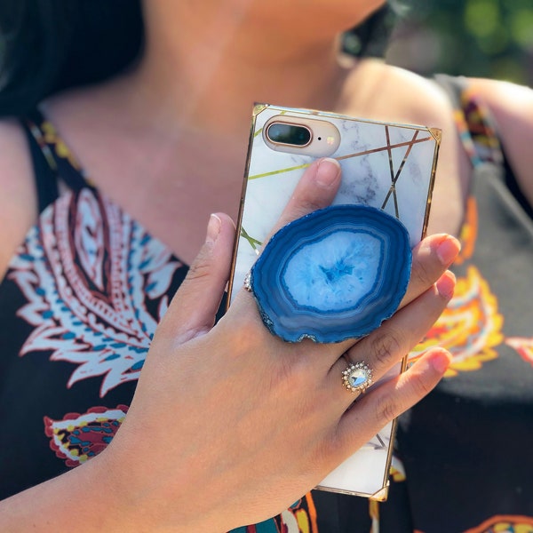 Geode Phone Grip - Etsy