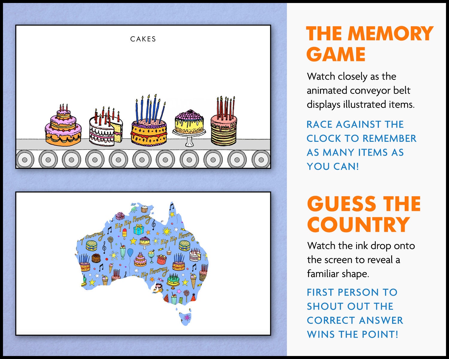 New Virtual Birthday Party Pack, Birthday Invites, Online Games, Quiz ...