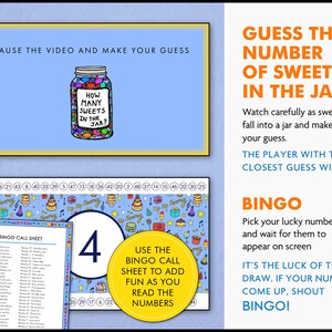 Children's Virtual Birthday - Online Animated Games Party Pack ...