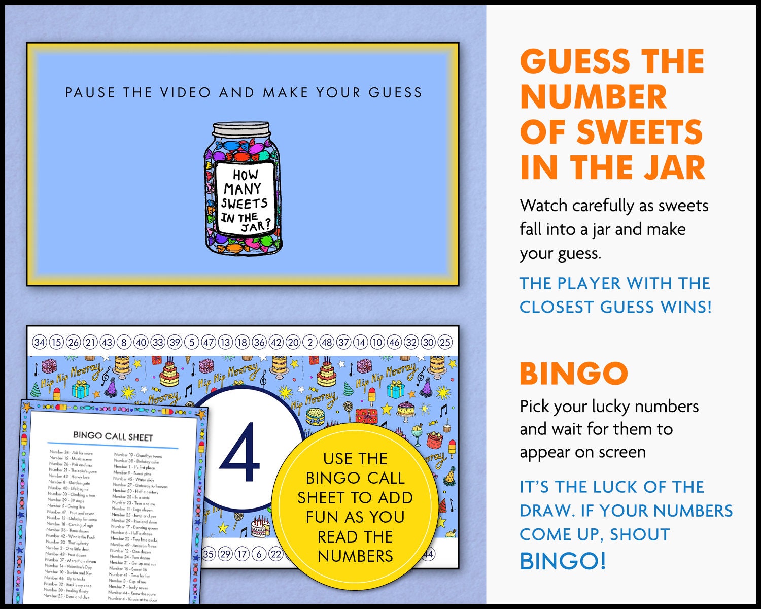 Children's Virtual Birthday Online Animated Games Party | Etsy