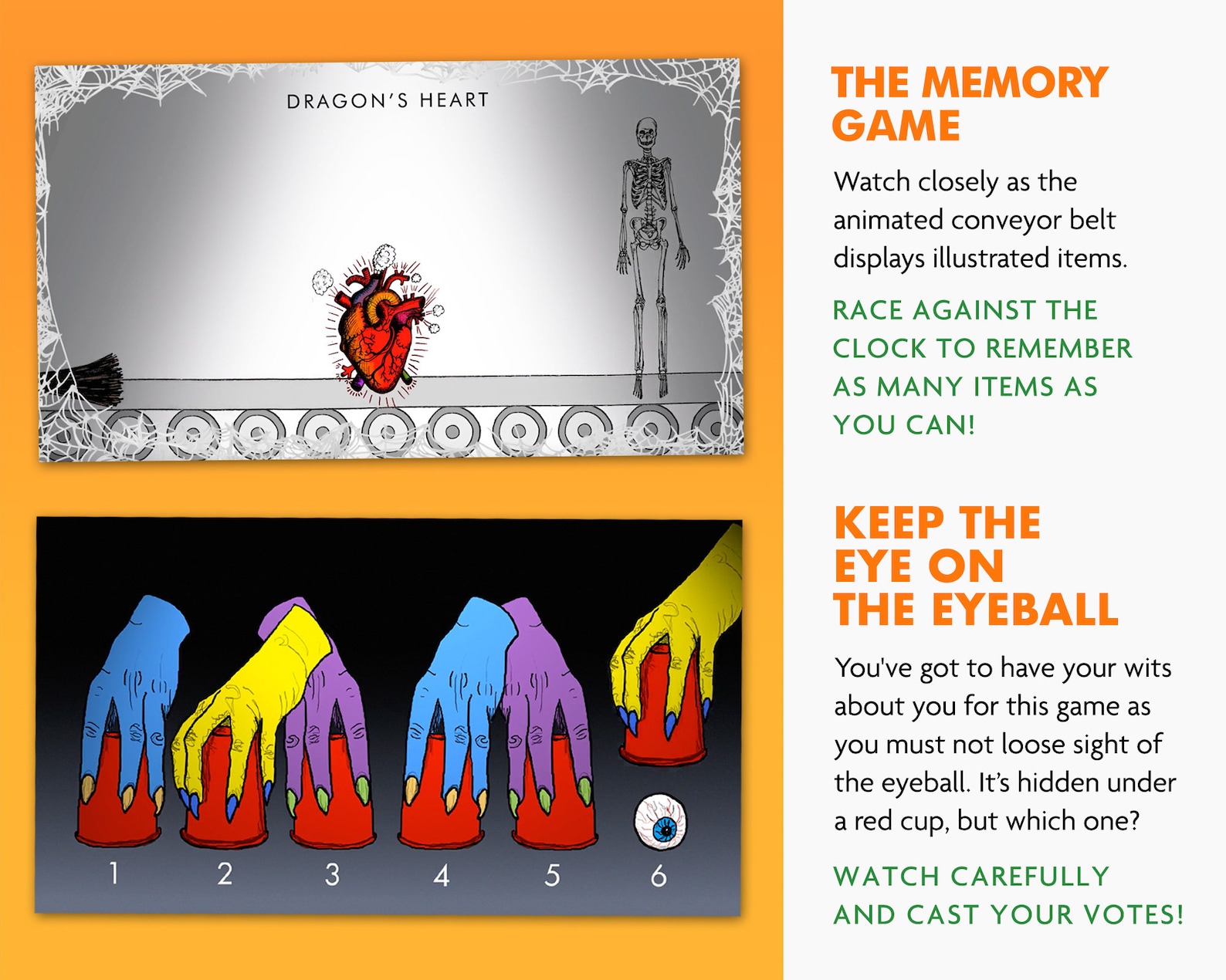 Kids Halloween Virtual Games Pack, Children's Halloween Safe Online ...