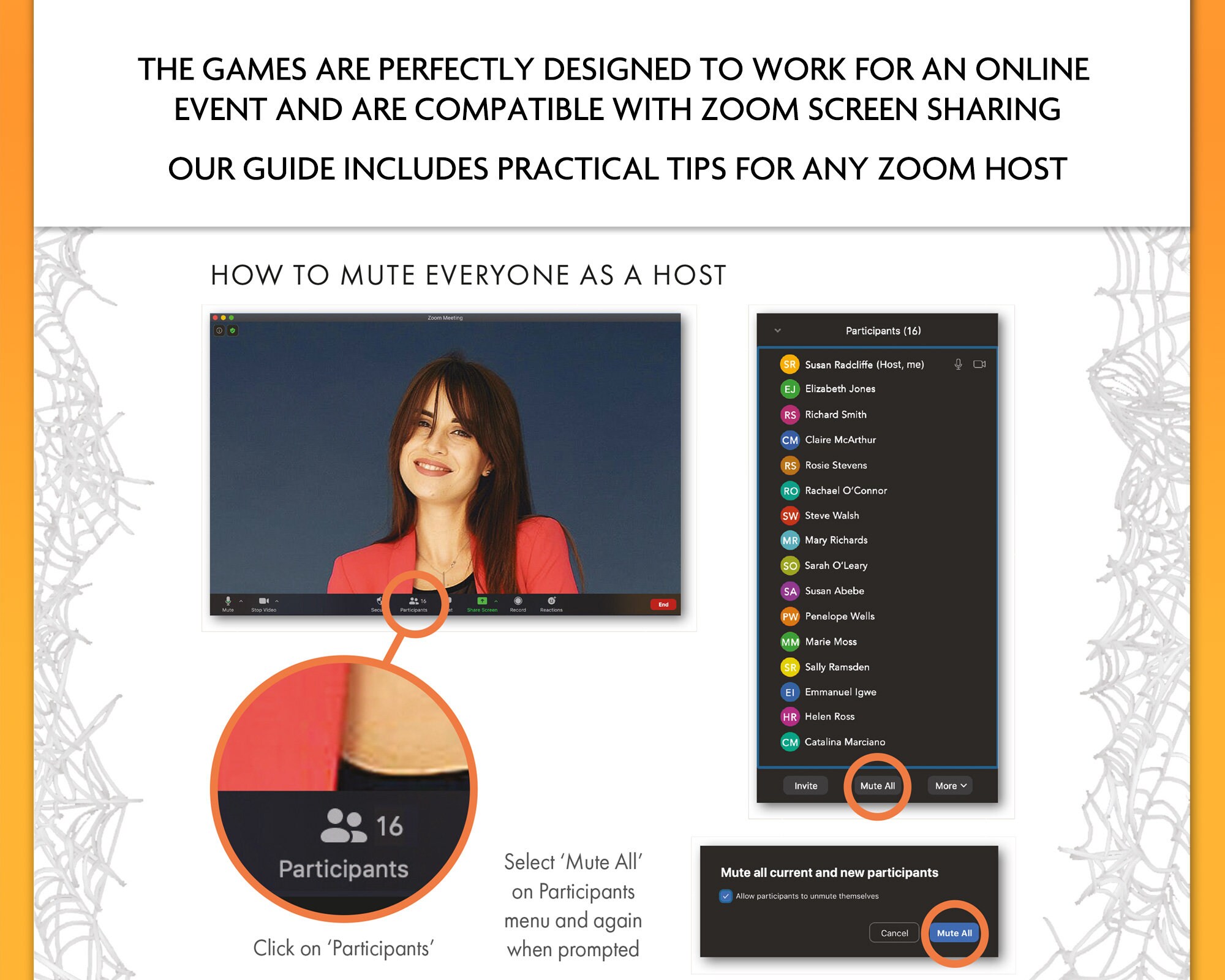 Kids Halloween Virtual Games Pack, Children's Halloween Safe Online ...