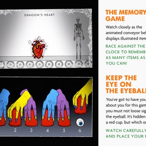 Virtual Halloween Games Pack, Online Shared Screen Animations, Trick or ...