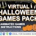 Virtual Halloween Games Pack, Online Shared Screen Animations, Trick or ...