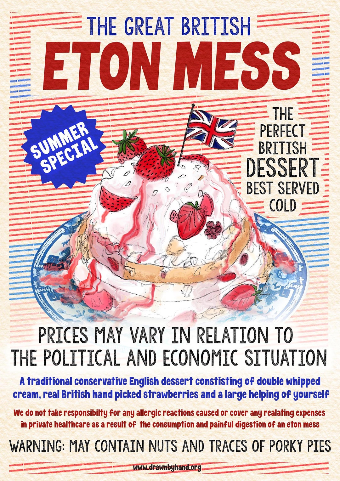 Eton Mess Downloadable Art Poster - Etsy