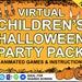 Kids Halloween Virtual Games Pack, Children's Halloween Safe Online ...