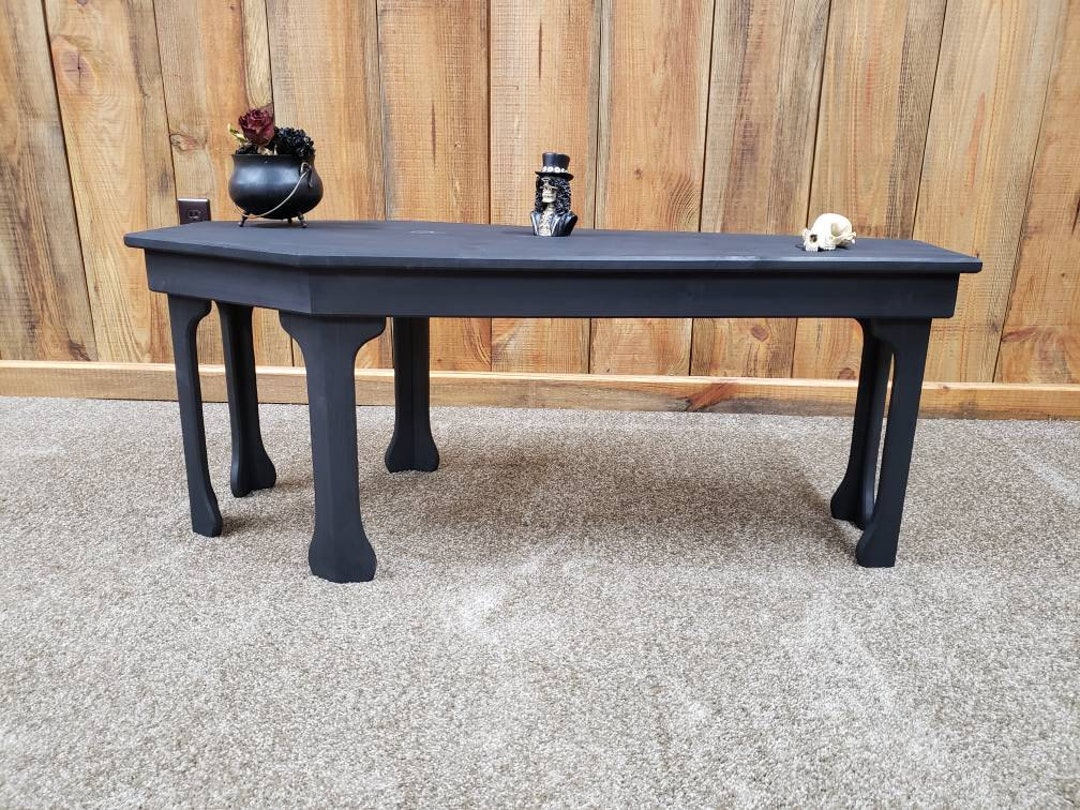 Coffin Coffee Table,coffee Table,coffin Table,coffin Decor,coffin Table ...