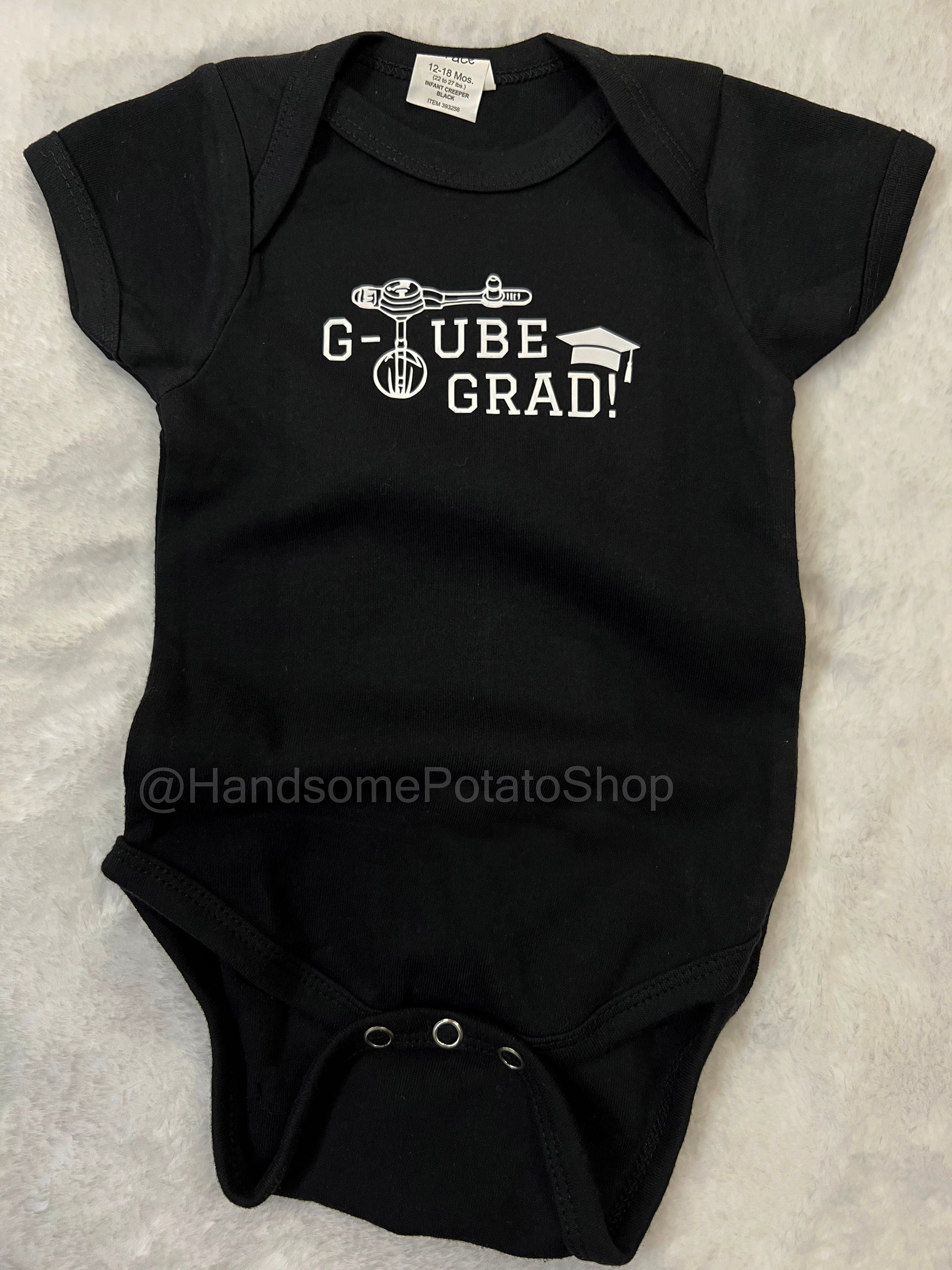 G-TUBE GRAD: Feeding Tube Tubie Graduate Bodysuit Shirt | Etsy