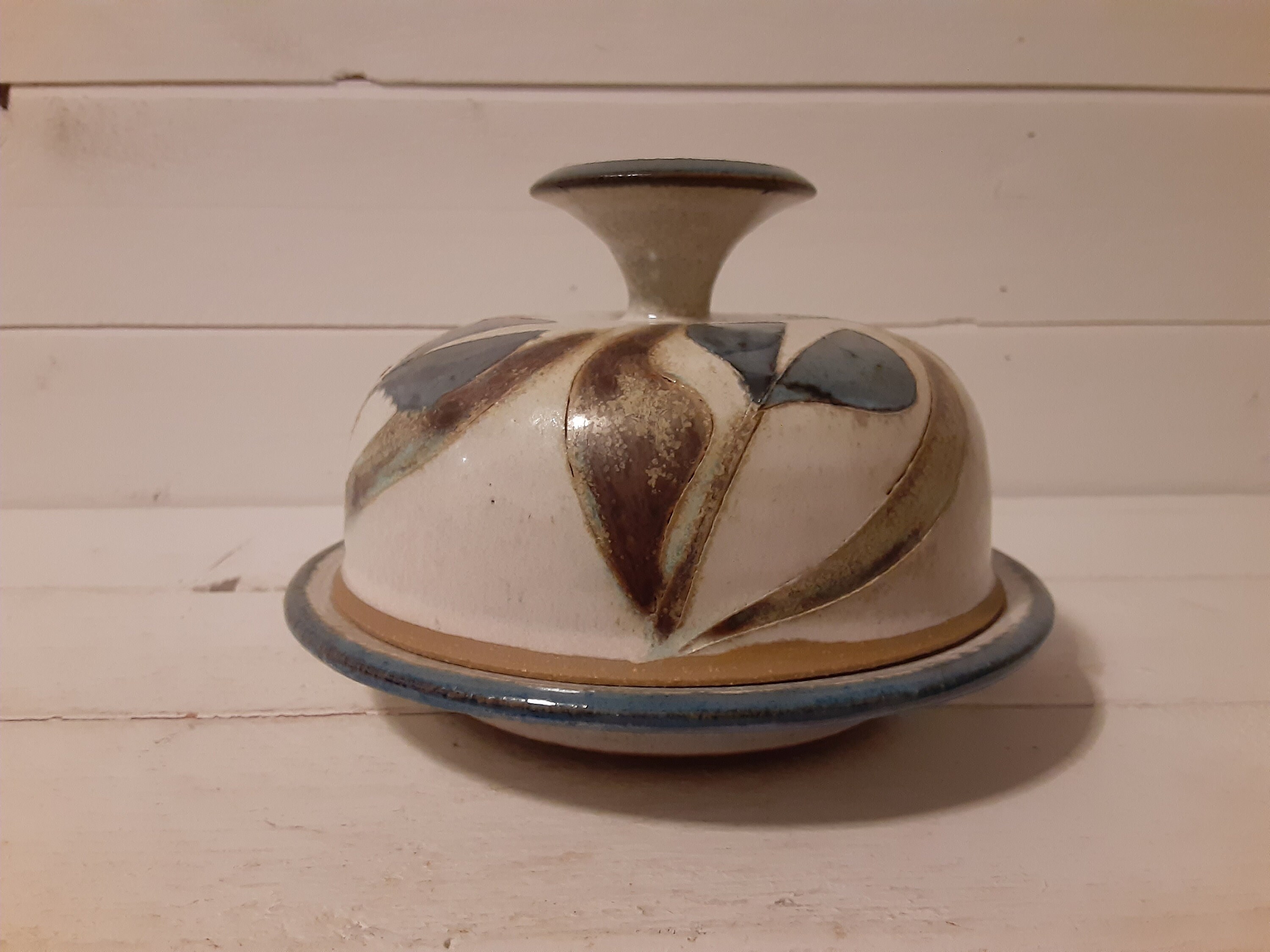 Vintage Handmade Onion Keeper Storage Pottery by Clay Bay J | Etsy