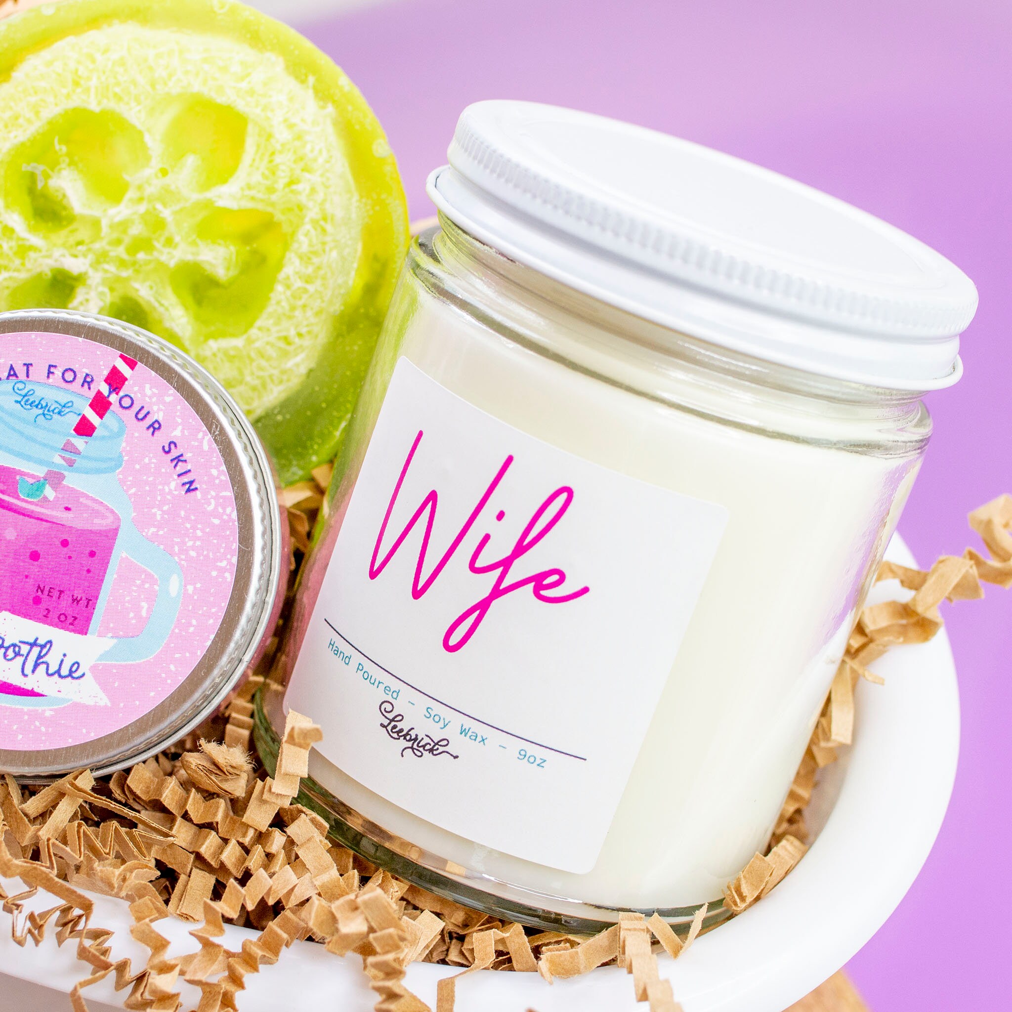 Wife Spa Bath Tub Gift Set Gift for Wife All Natural - Etsy