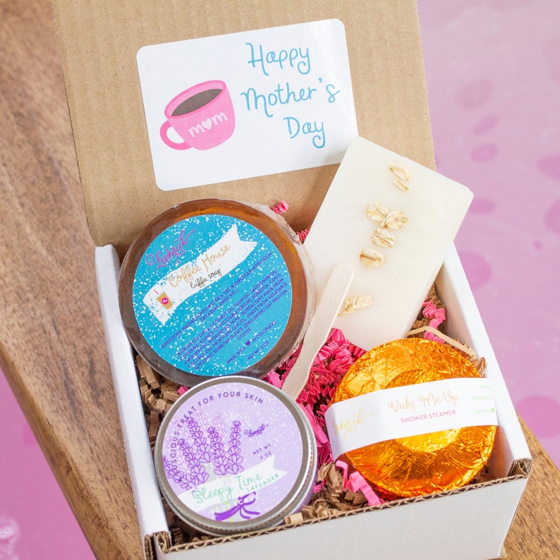 Happy Mothers Day Gift Set Mom Spa Gift Box Natural Gift - Etsy