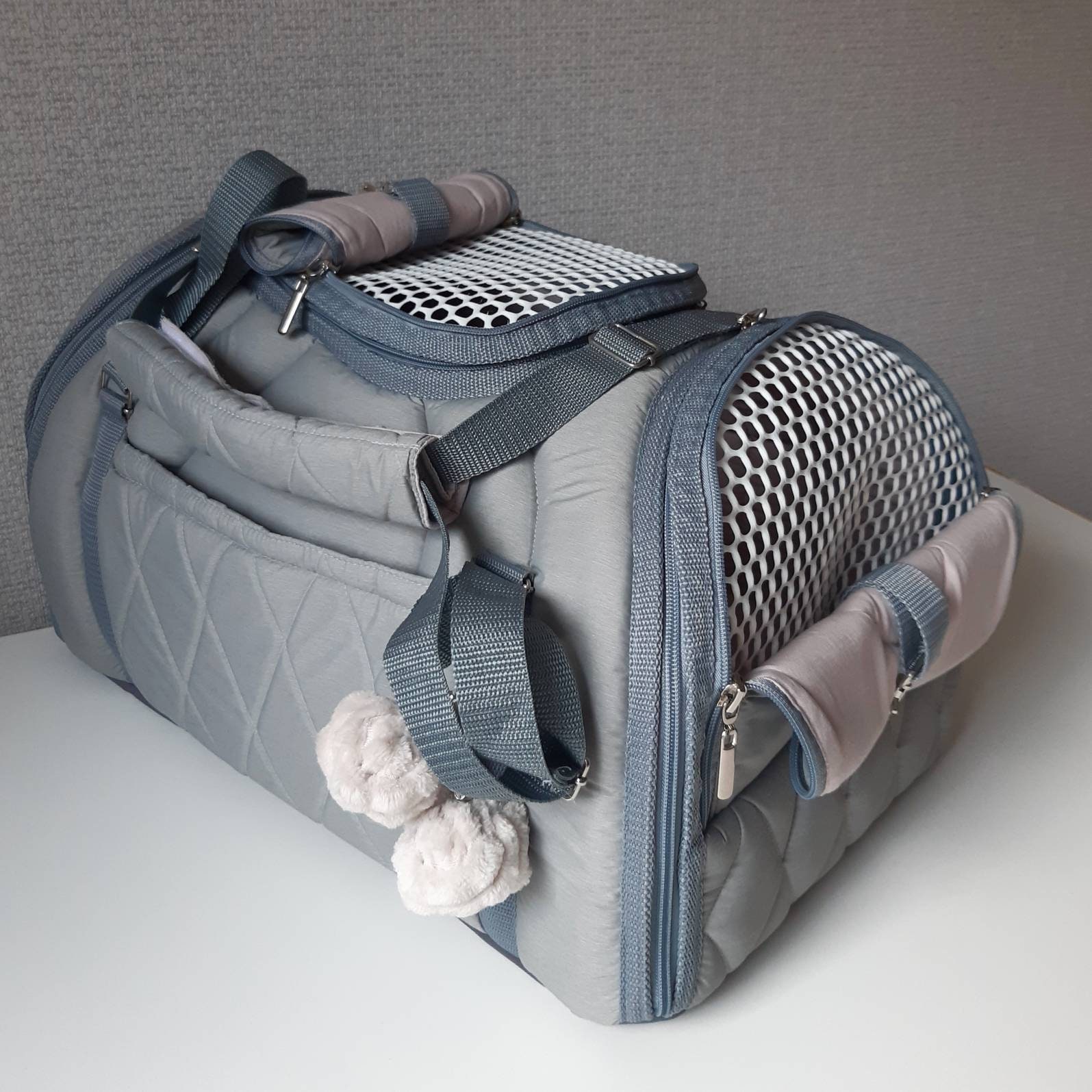 Pet Carrier Travel Box for Small Dogs and Cats. L Size: 45 L. - Etsy