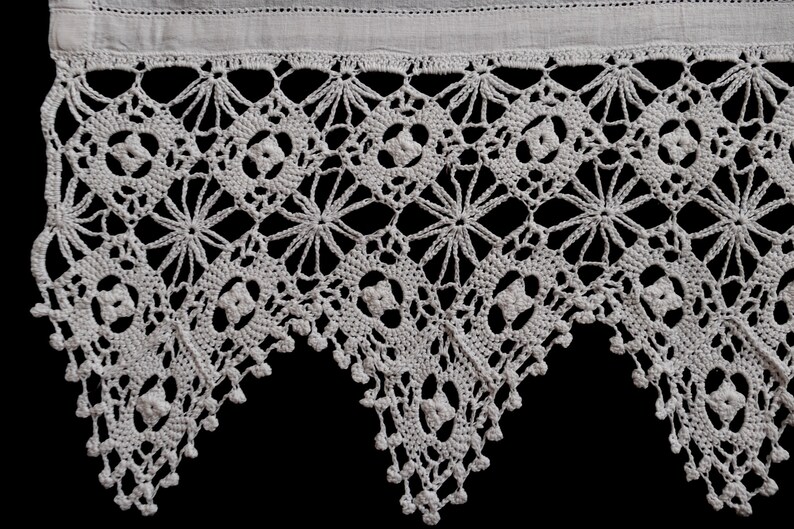 Greek Handmade Curtain Traditional Cretan Motifs - Etsy