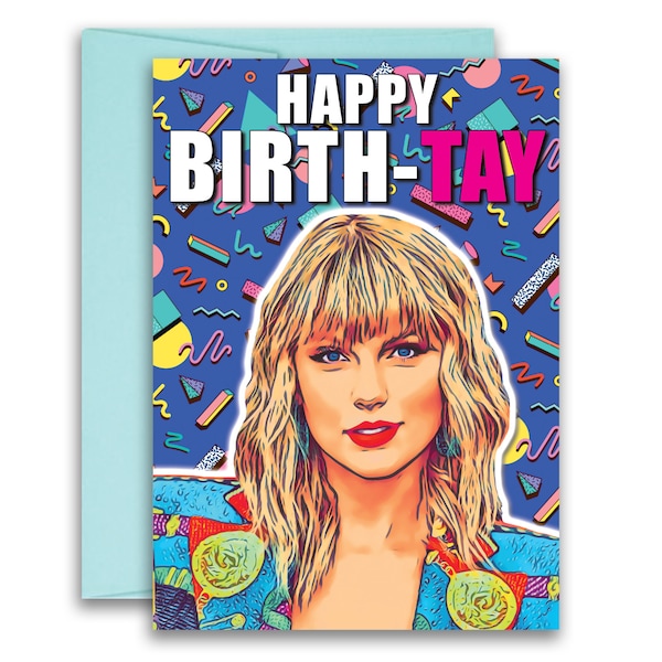 Taylorswift Birthday Cards - Etsy