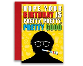 Larry David Birthday Card - Etsy