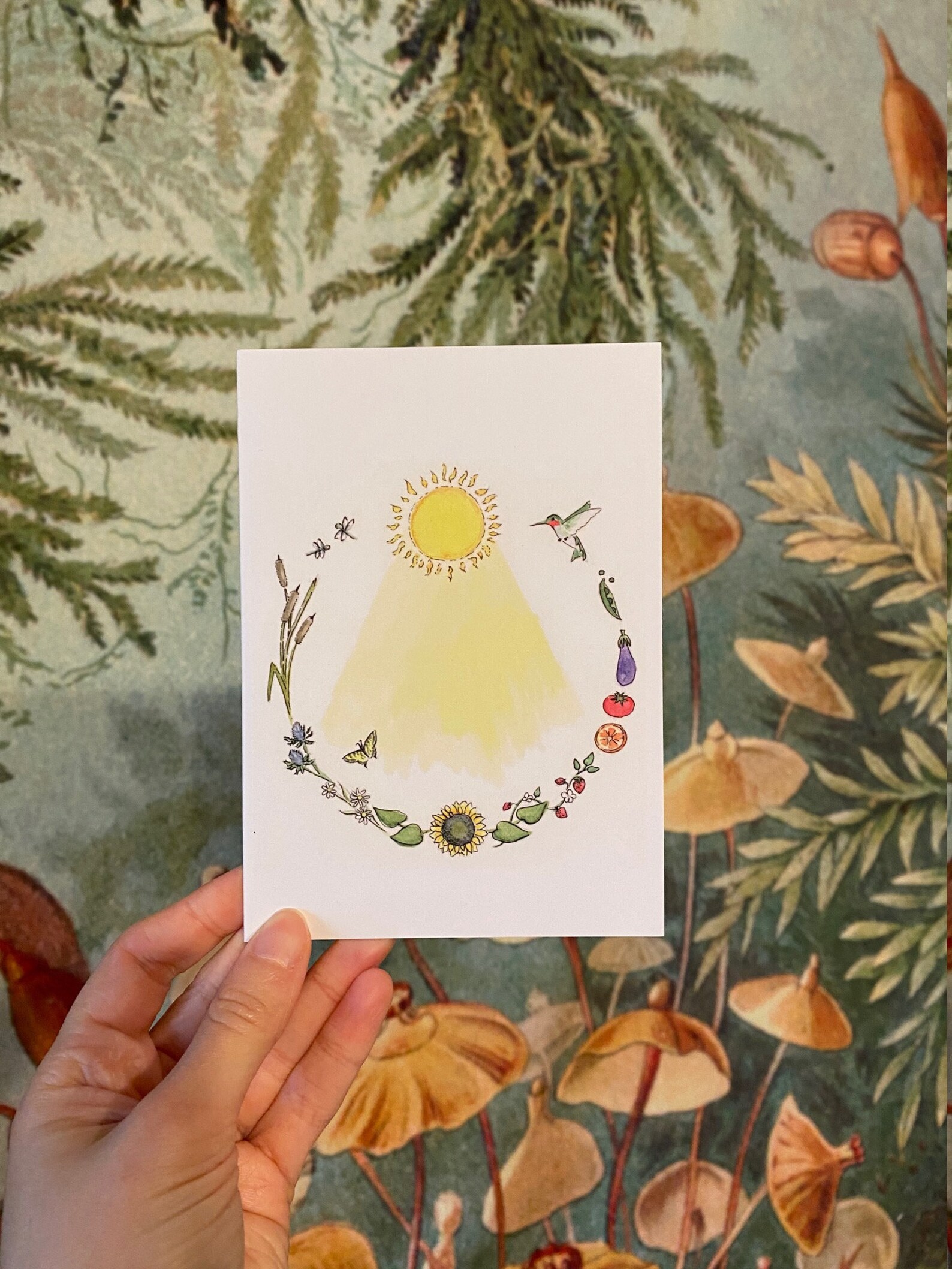 Litha Greeting Card - Etsy UK