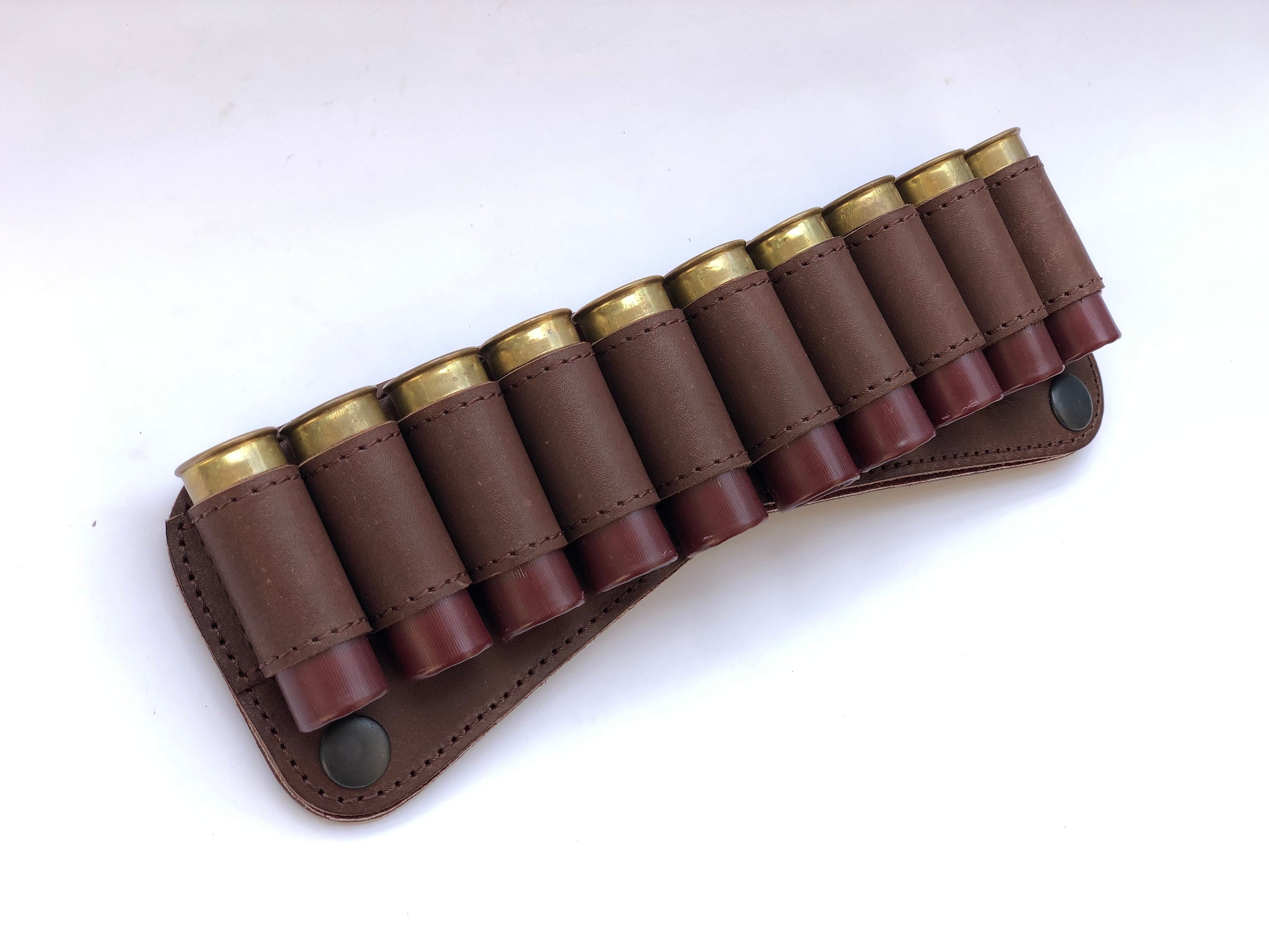 Leather Ammo Slide Pouch Shotgun Shell Wallet Ammunition - Etsy