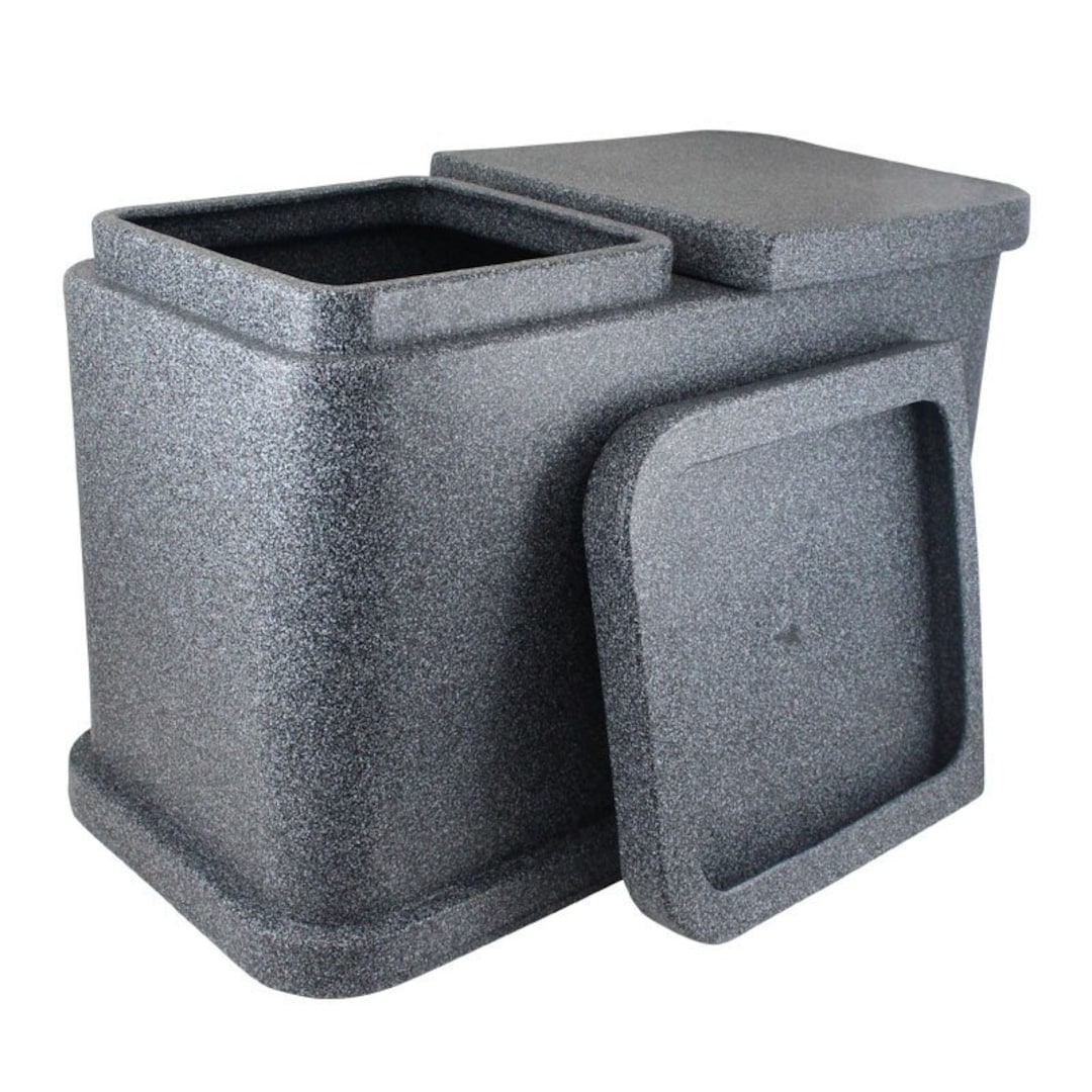 Double Vaults for 2 Urns, Crypt for Two Cremation Urns, Double Capsule ...