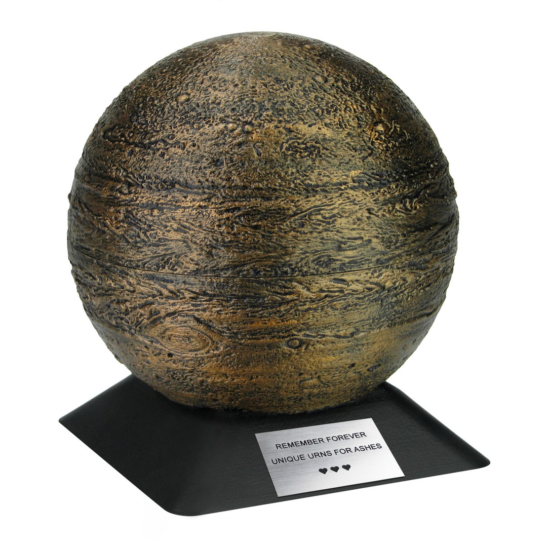 Jupiter Cremation Urn Planet Urn for Ashes Artistic Urn Decorative Urn ...