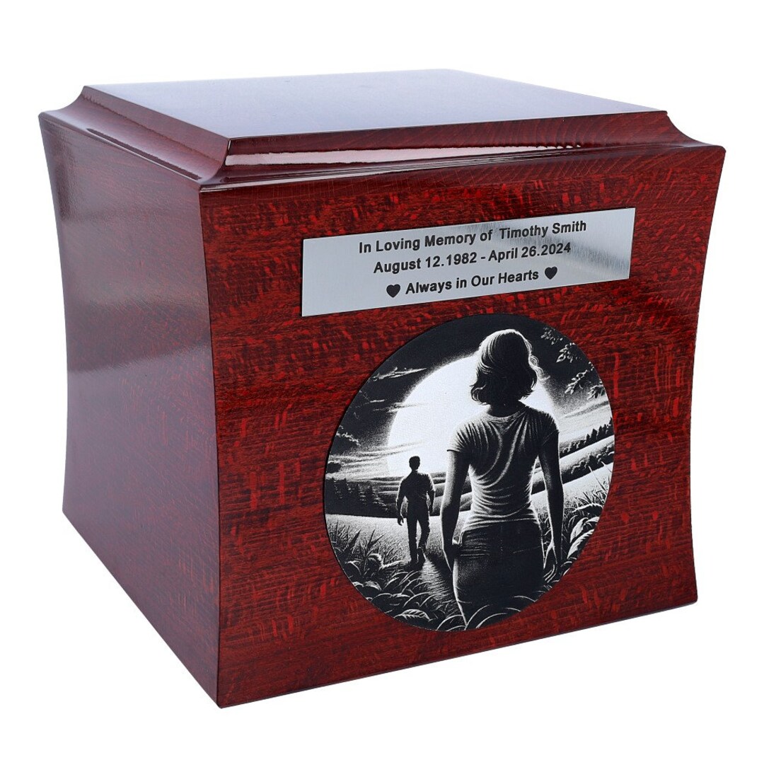 Husband Urn for Loved Man Urn for Partner Man Urn Male Urn Decorative ...
