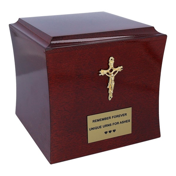 Catholic Wooden Urn Boxes - Etsy