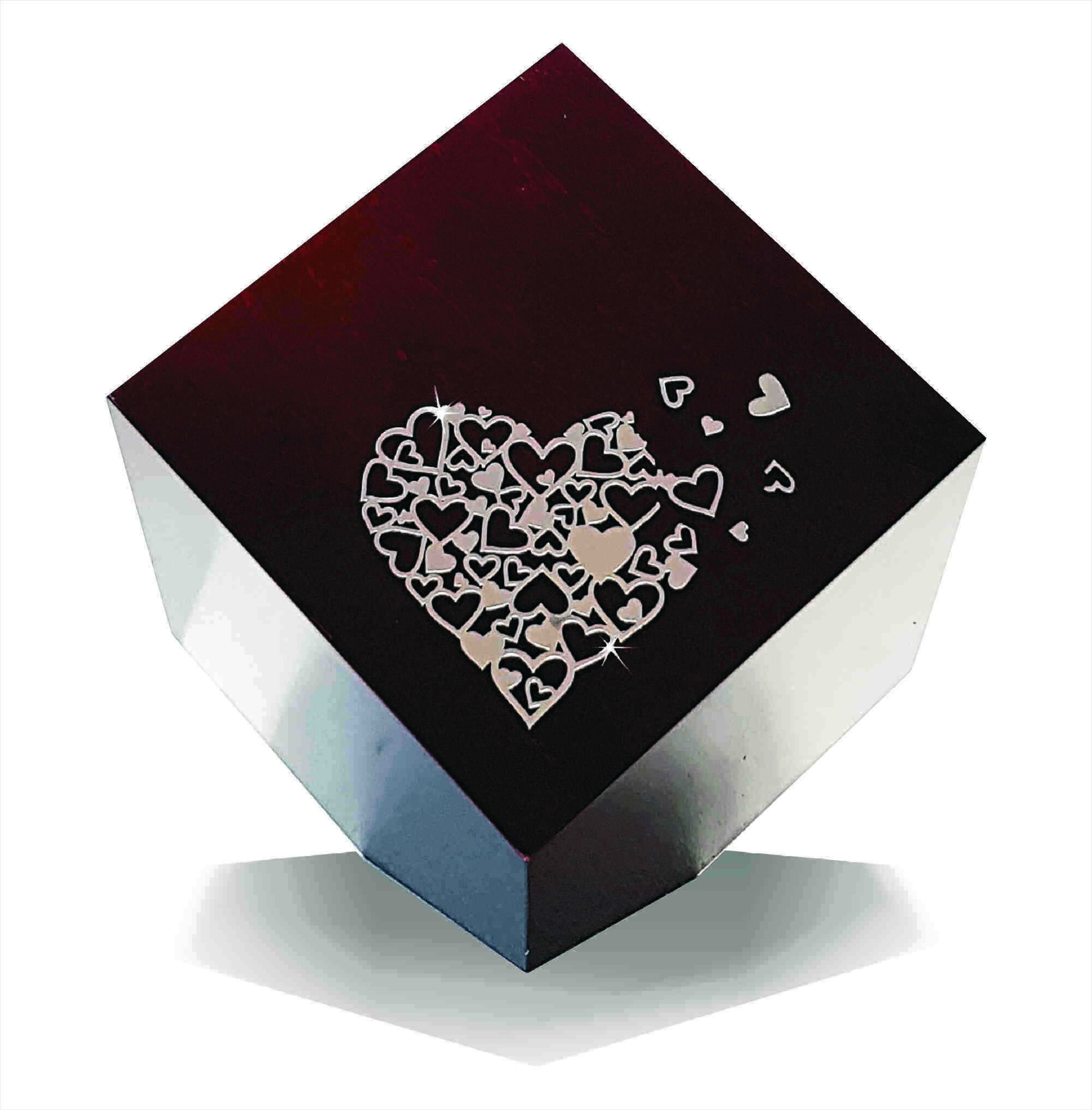 Modern Geometric Cremation Urn Artistic Funeral Urn Memorial Urn for ...