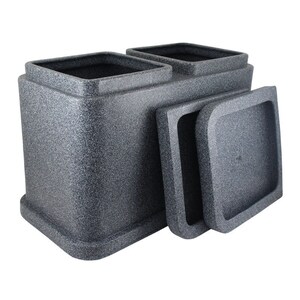 Double Vaults for 2 Urns, Crypt for Two Cremation Urns, Double Capsule ...