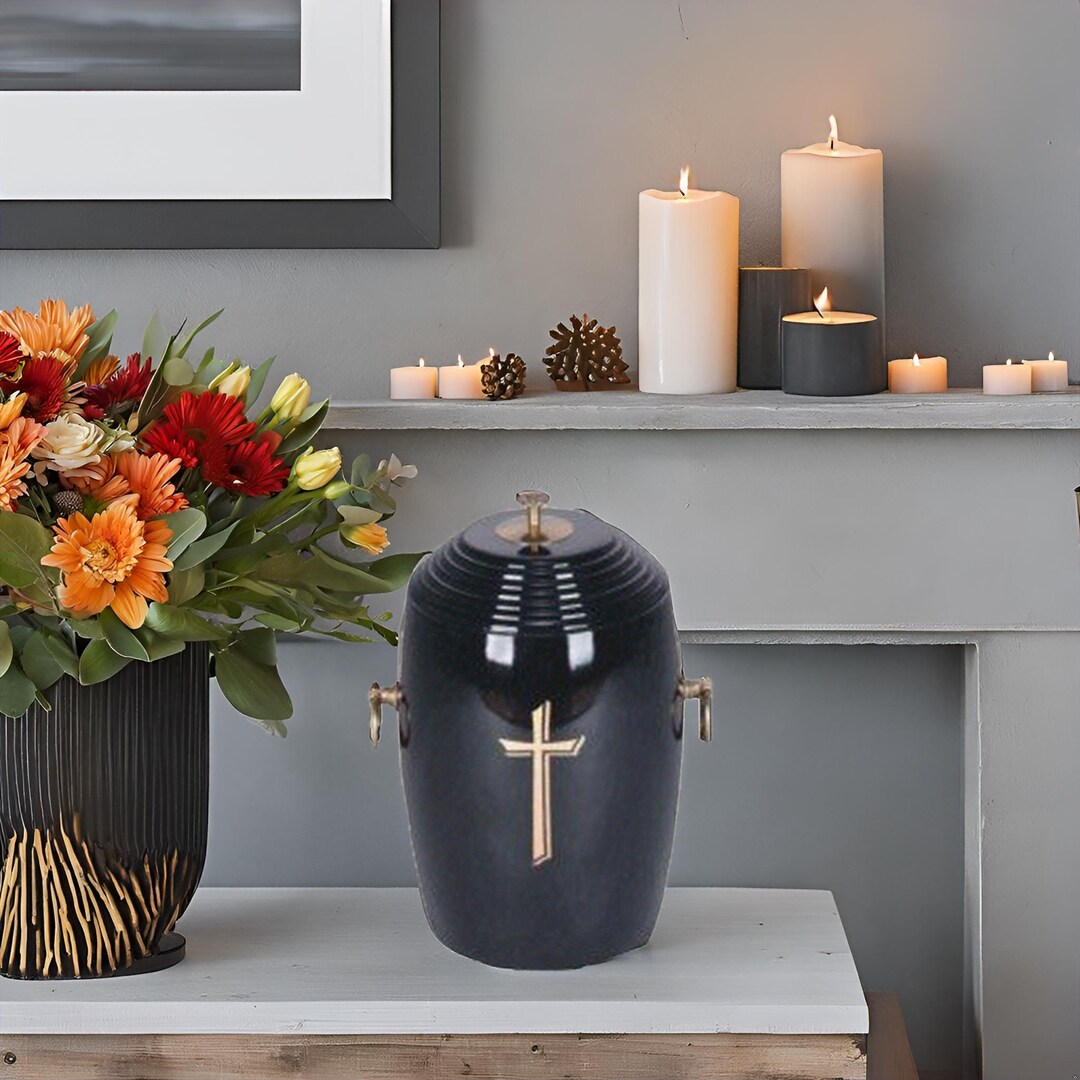 Human Cremation Urn for Ashes. Unique Memorial Funeral Urn , Adult ...