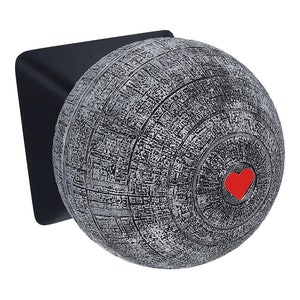 Star Adult Cremation Urn - Similar to Death Star, Custom Urn for Ashes ...